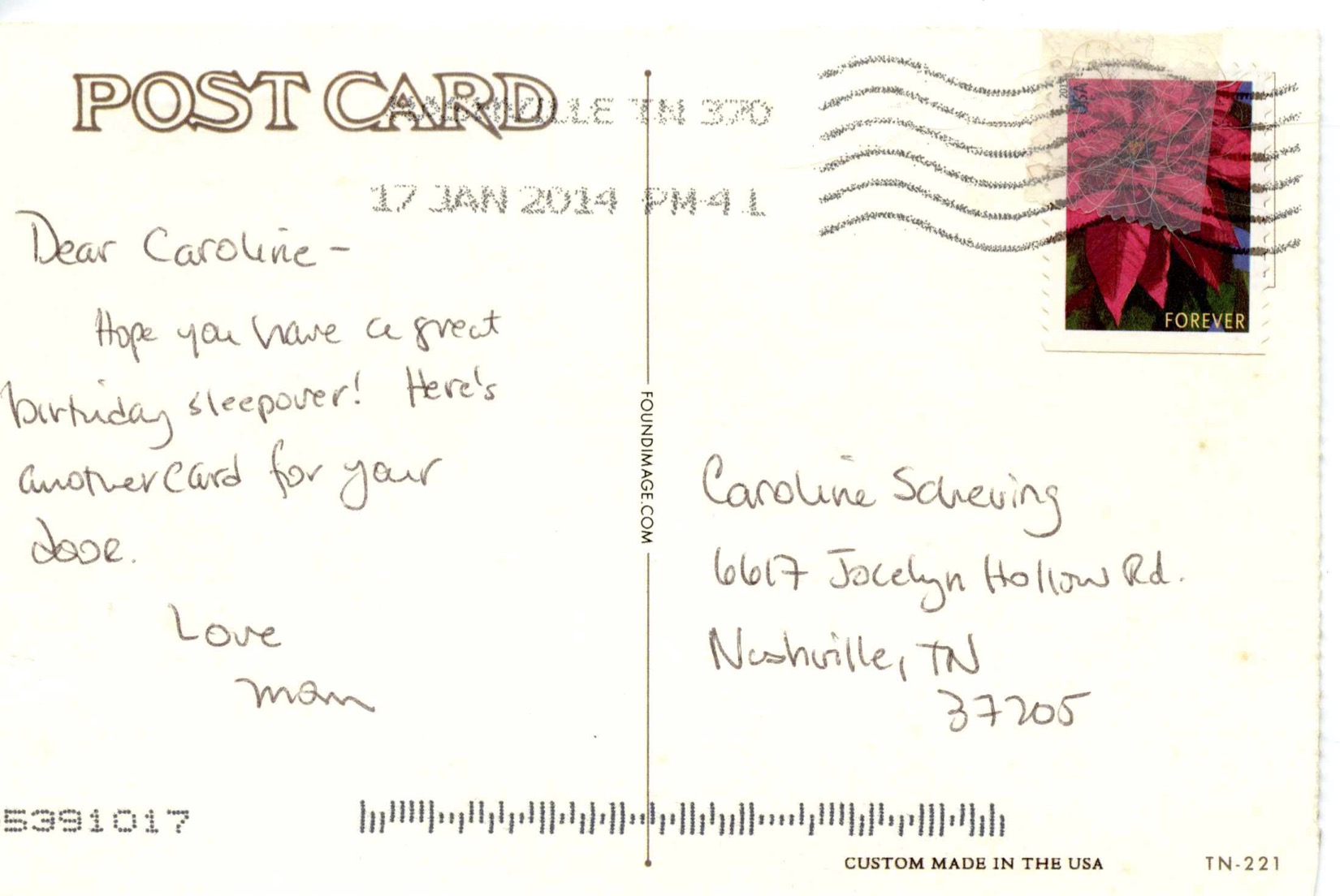 Timeline | A Life in Postcards